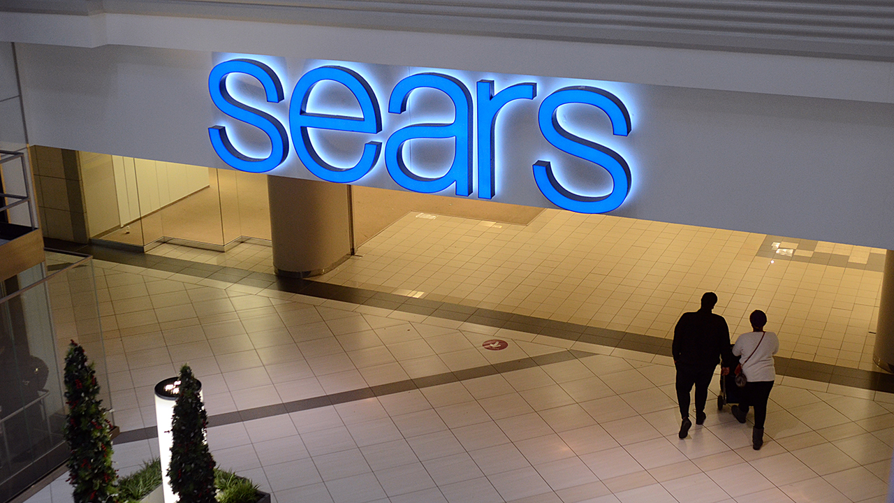 Sears White Christmas Trees