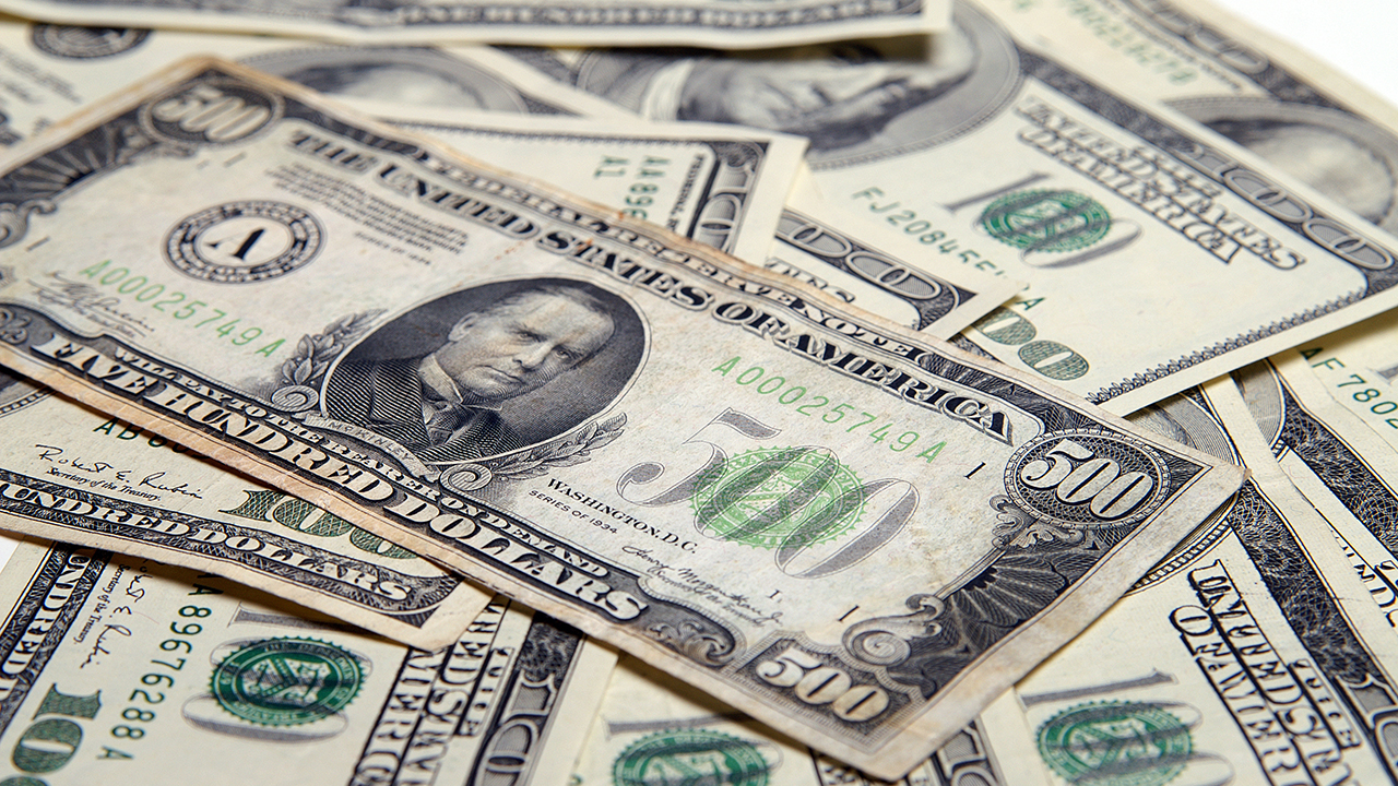 500 Dollar Bill Back