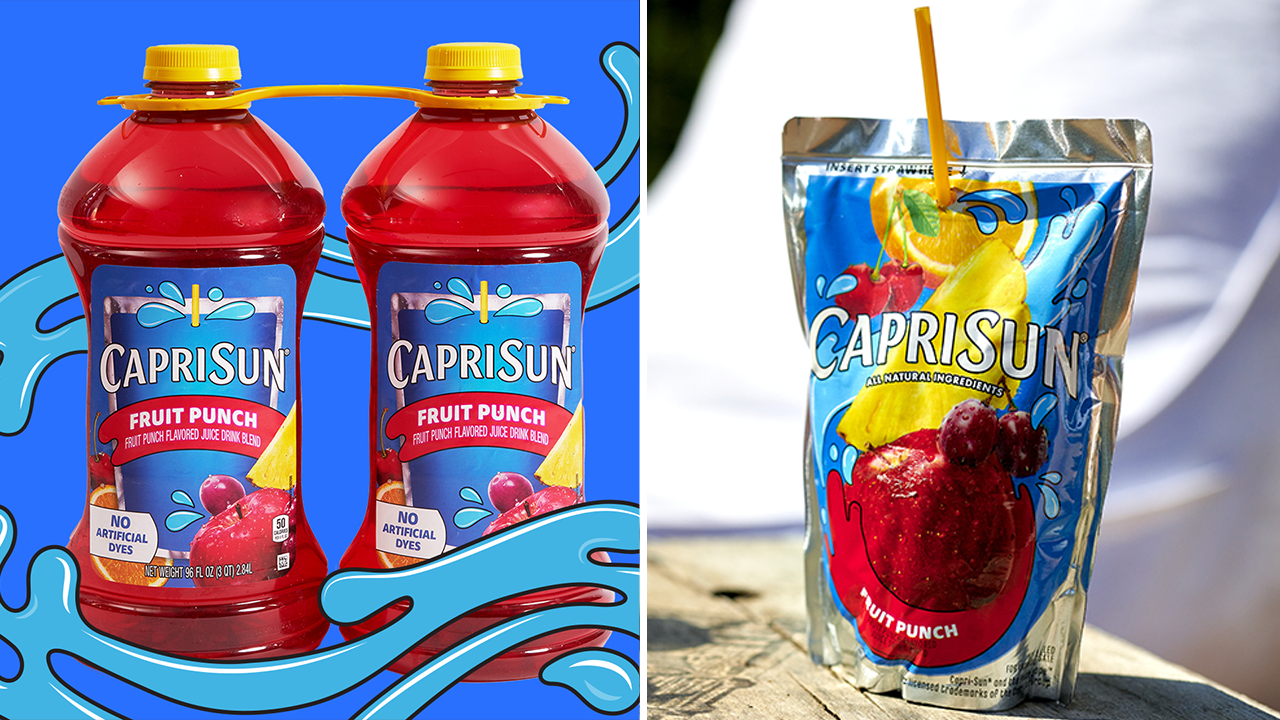 Capri Sun Cans Capri Sun: Bubbles Rebrand & Packaging Redesign