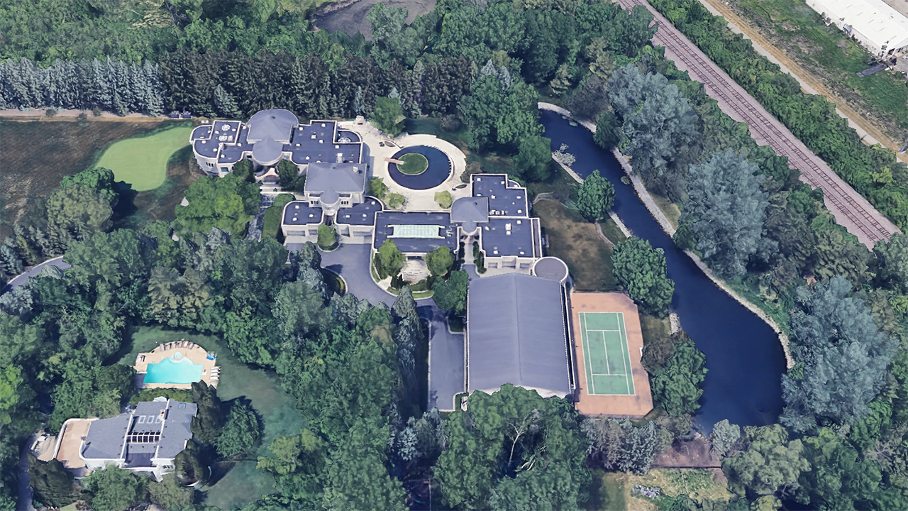 Michael Jordans Hus Inne