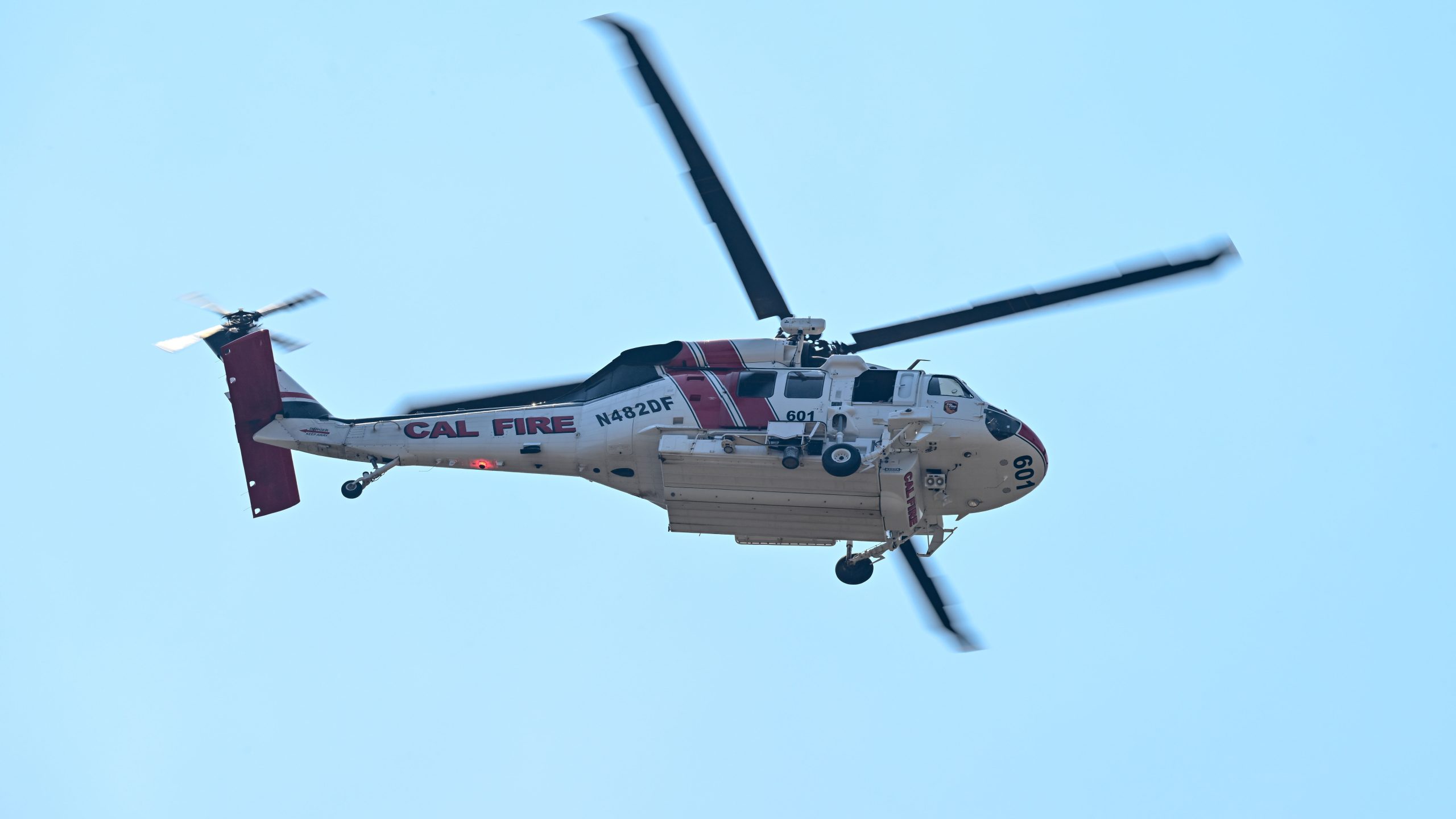Cal Fire Aviation Fighting Fire From Above
